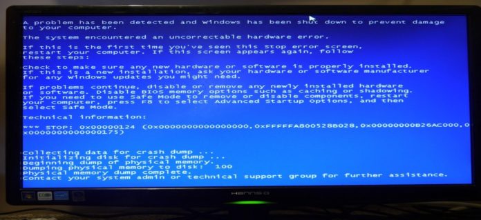 What Does Error Code 0x124 Indicate And How To Fix It? - Techyv.com