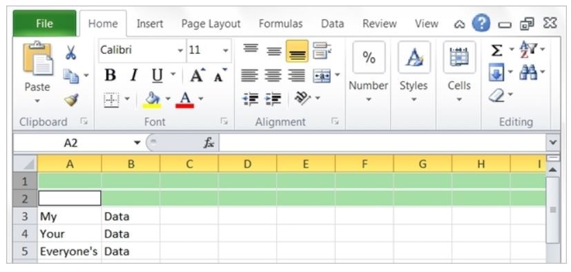 Want To Know Excel Shortcut To Insert Rows In A Worksheet - Techyv.com