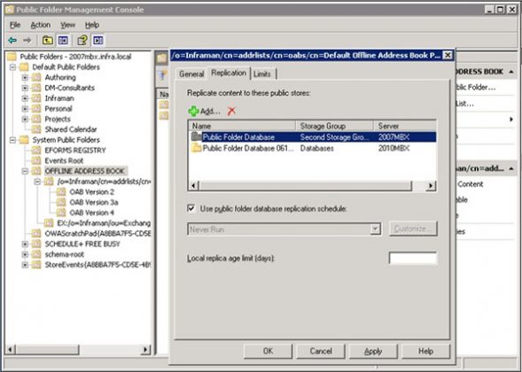 Create A Exchange 2010 Public Folder Database - Techyv.com