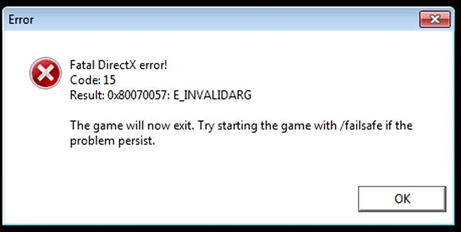 Simple Solution To Fatal DirectX Error Code 15 Just Cause 2 Windows 7 - Techyv.com