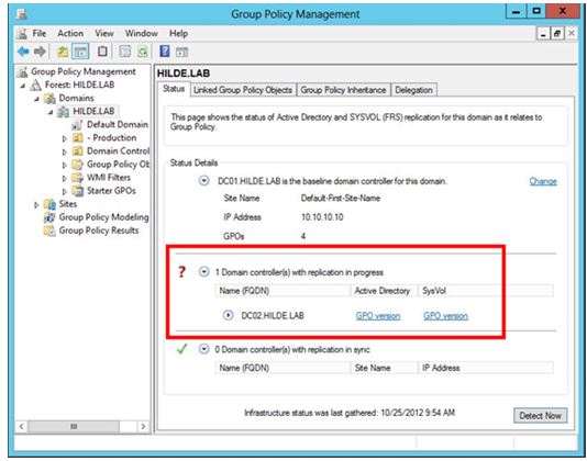 What Is The Group Policy Management Console Windows Server 2012 On My ...
