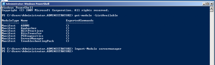 Powershell Get Module Active Directory Windows 7 - Techyv.com