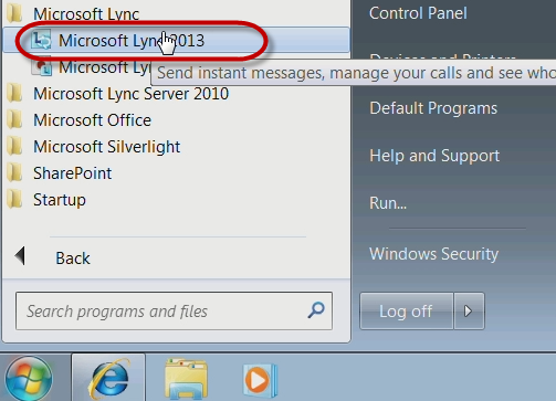 Which Is The Microsoft Lync For Windows 7 - Techyv.com