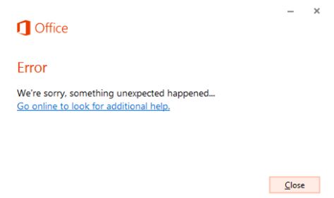Details For Microsoft Project 2013 Encountered An Error During Setup In ...