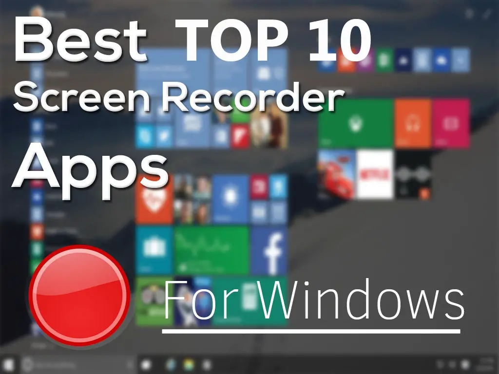 Top 10 Screen Recording Apps For Windows - Techyv.com Top 10 Screen Recording Apps For Windows - Techyv.com