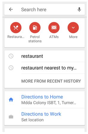 How To Find The Nearest Restaurant Using Google Maps. - Techyv.com
