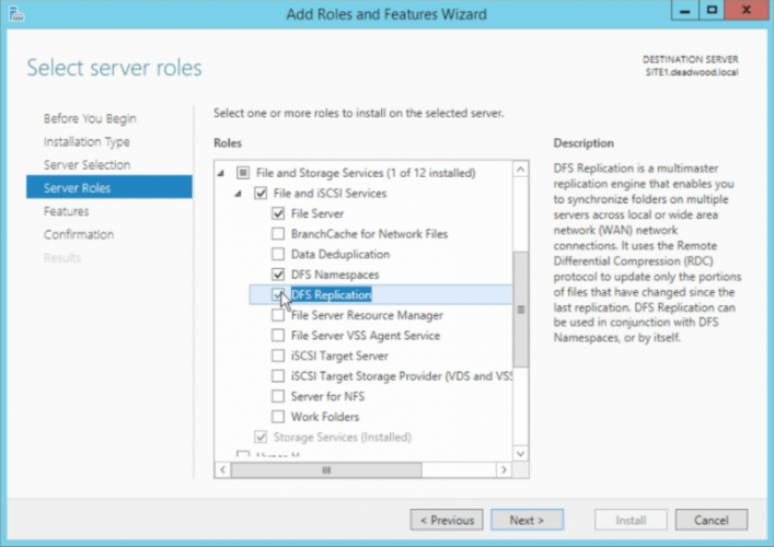 Want To Know How To Setup Dfs Server 2012