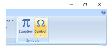 How To Type Infinity Symbol In Ms-word? - Techyv.com