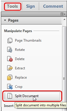 Learn the steps to split PDF pages into separate files - Techyv.com