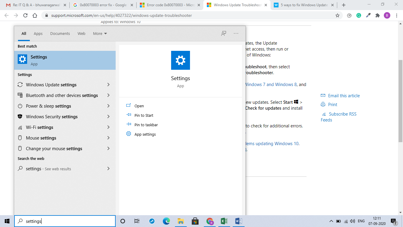 How To Troubleshoot Windows Update Error 0x80070003? - Techyv.com