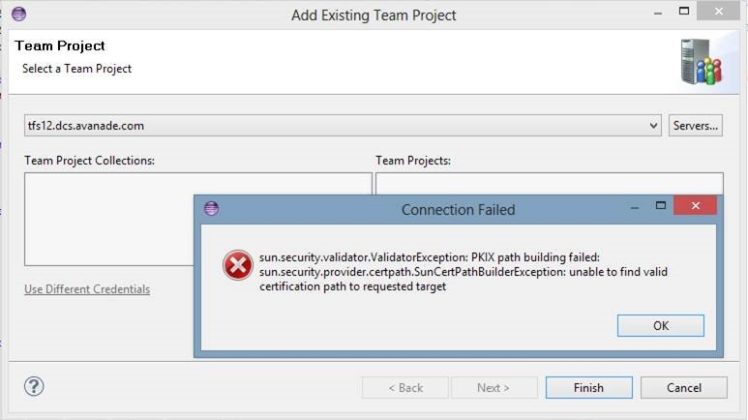 Suncertpathbuilderexception Unable To Find Valid Certification Path To Requested Target 