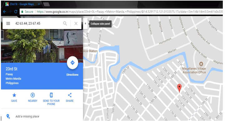 Learning To Enter Latitude And Longitude In Google Maps - Techyv.com