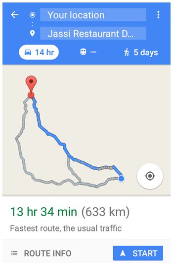 How To Find The Nearest Restaurant Using Google Maps. - Techyv.com