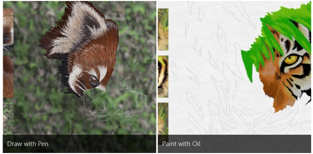 Microsoft Launched Fresh Paint as the Digital Oil Painting App - Techyv.com