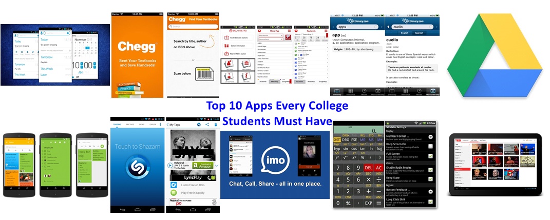 Top 10 Apps Every College Student Must Have - Techyv.com