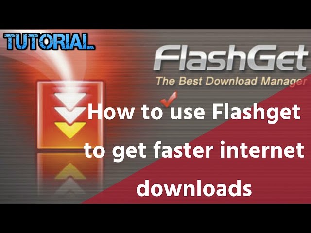 How to use Flashget to get faster internet downloads | video tutorial by TechyV - Techyv.com