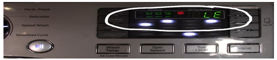 Troubleshooting LG washer LE error code - Techyv.com