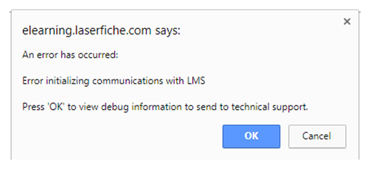 Steps for clearing Error initializing communications with LMS - Techyv.com