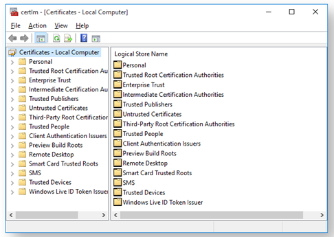 What are certificate stores and how to open Certificate Store on ...