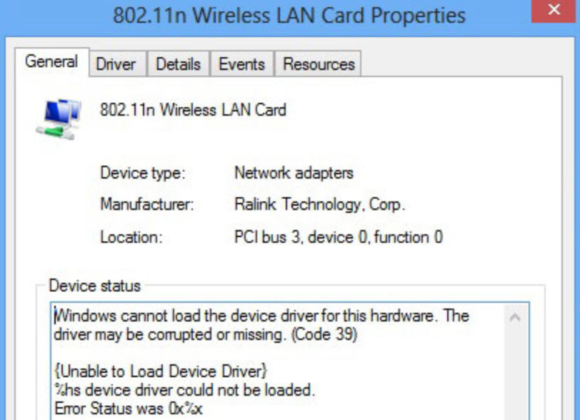 Explain The Cause And Brief How To Fix Code 39 Driver Error In Windows ...
