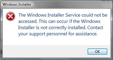 Solving Different Microsoft Installer Error On Win XP. - Techyv.com