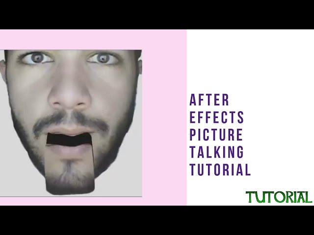 After Effects Picture Talking Tutorial - Techyv.com