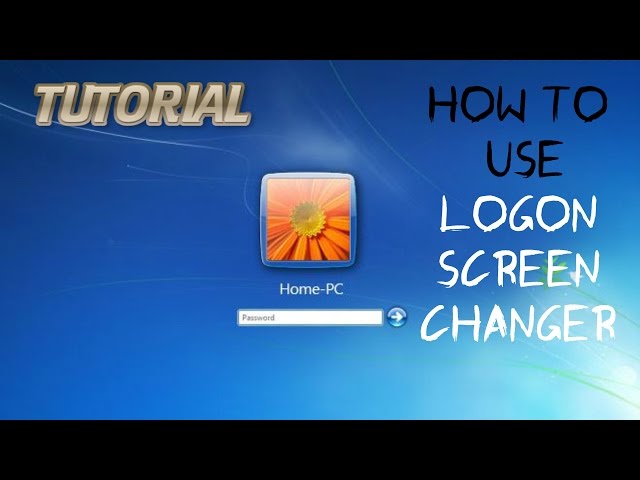 How to use Logon Screen Changer: Change your login screen background! | TechyV - Techyv.com
