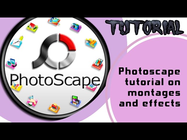 How to use Photoscape: tutorial on montages and effects - video tutorial by TechyV - Techyv.com